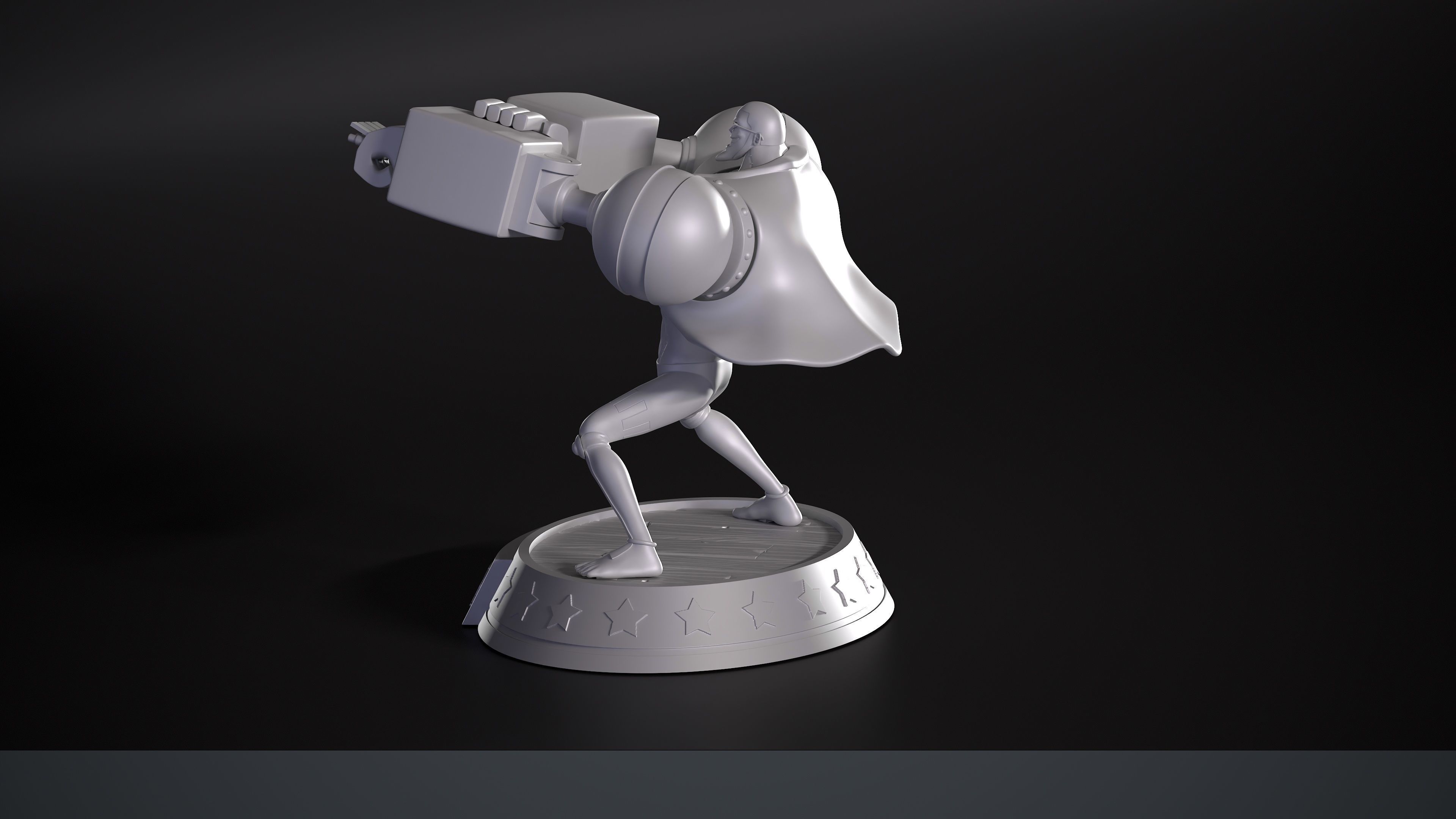 Franky from One Piece 3D model 3D printable | CGTrader