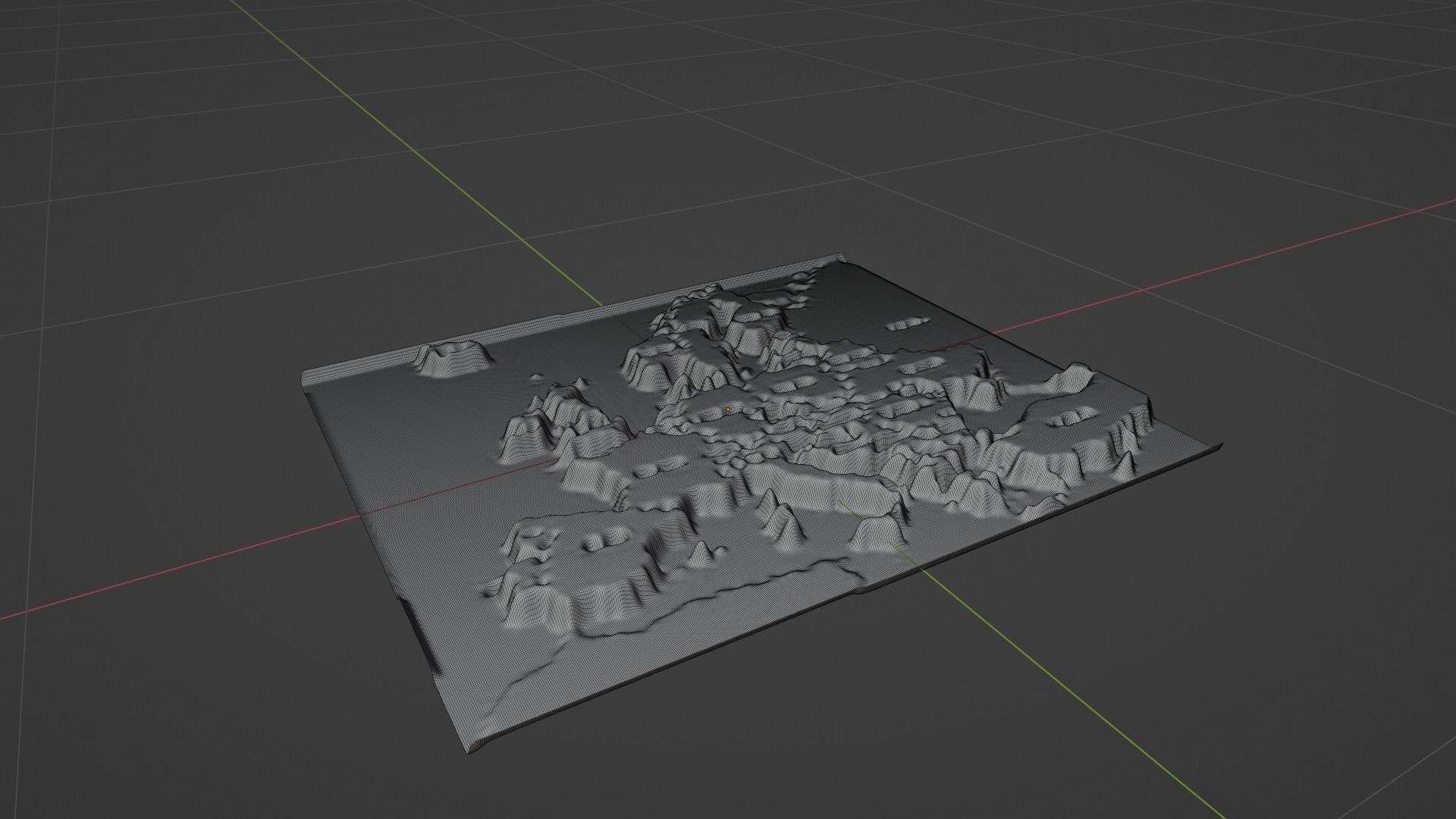3D model Europe Map Topography VR / AR / low-poly | CGTrader