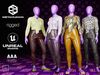 Clothes for Metahuman UE5 Female Urban Office Casual Chic Outfit 3D ...