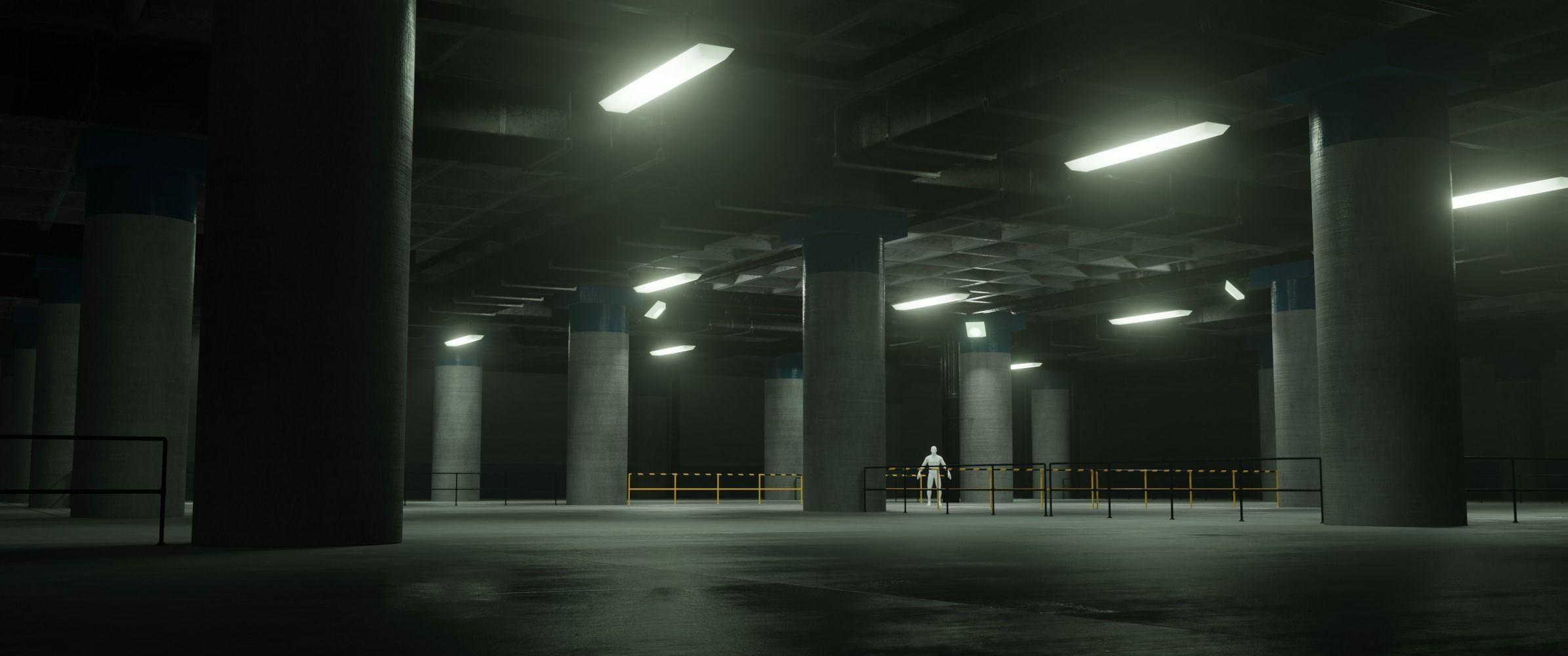 Realistic Industrial Environment 3D model | CGTrader
