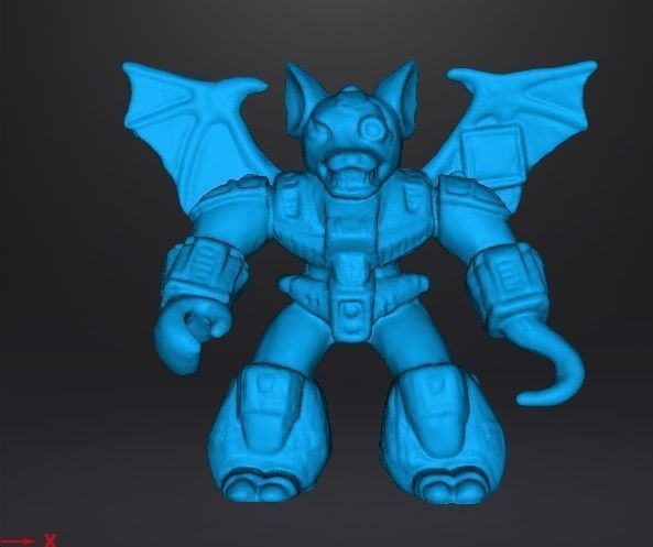 BATTLEBEAST BAT 1987 PVC FIGURE MINIATURE PLASTIC TOY 3D model 3D ...