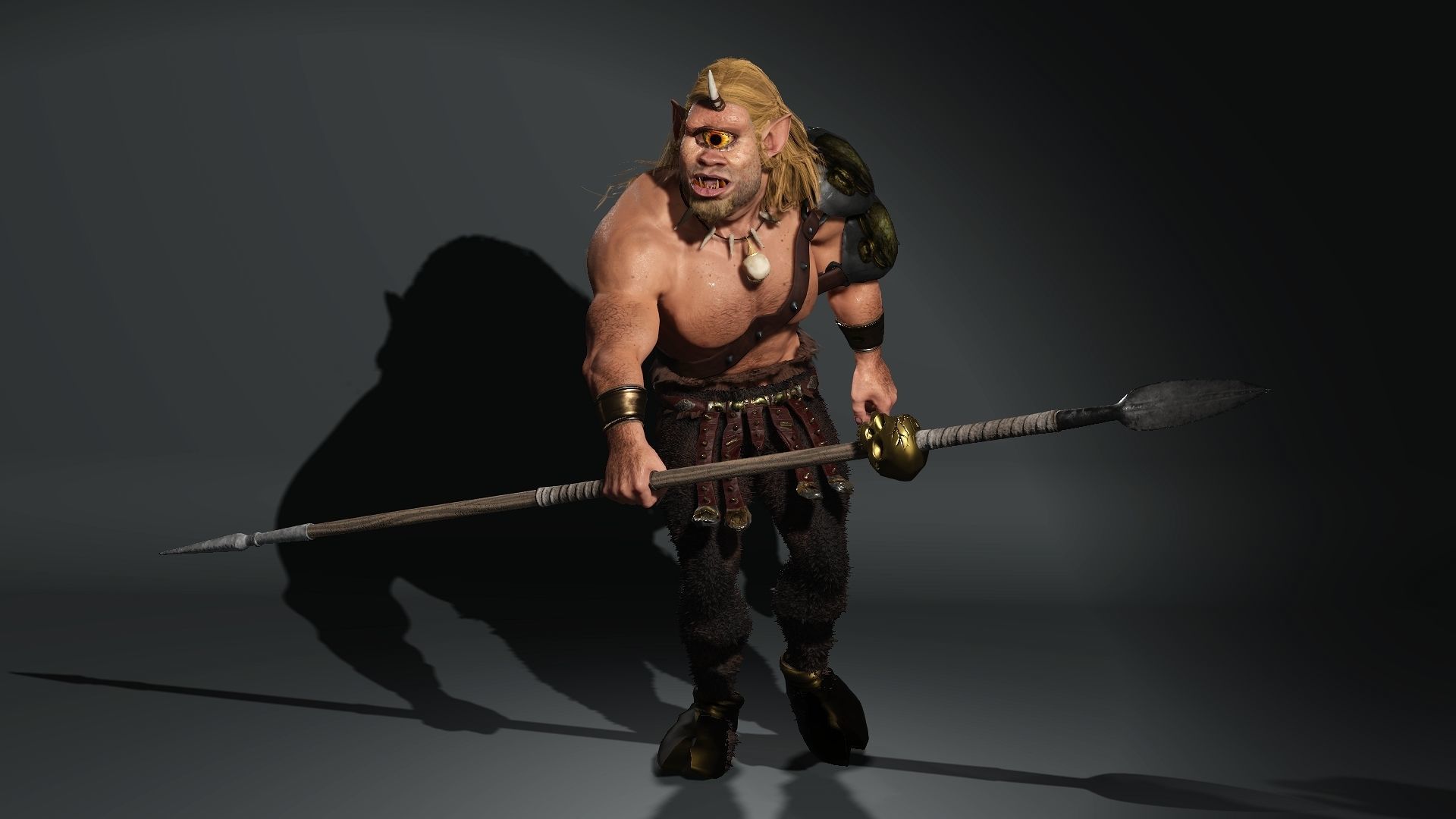 Monster High quality character full Rigged and Animated 3D model ...