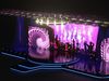 Entertainment and Corporate Event Stage with Colorful Light 3D model ...