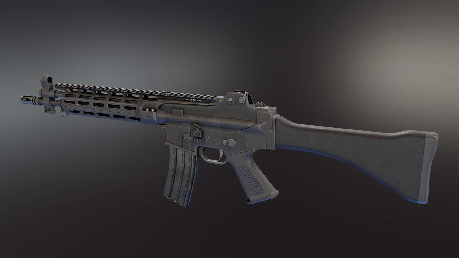 3D model Daewoo K2 Rifle VR / AR / low-poly | CGTrader