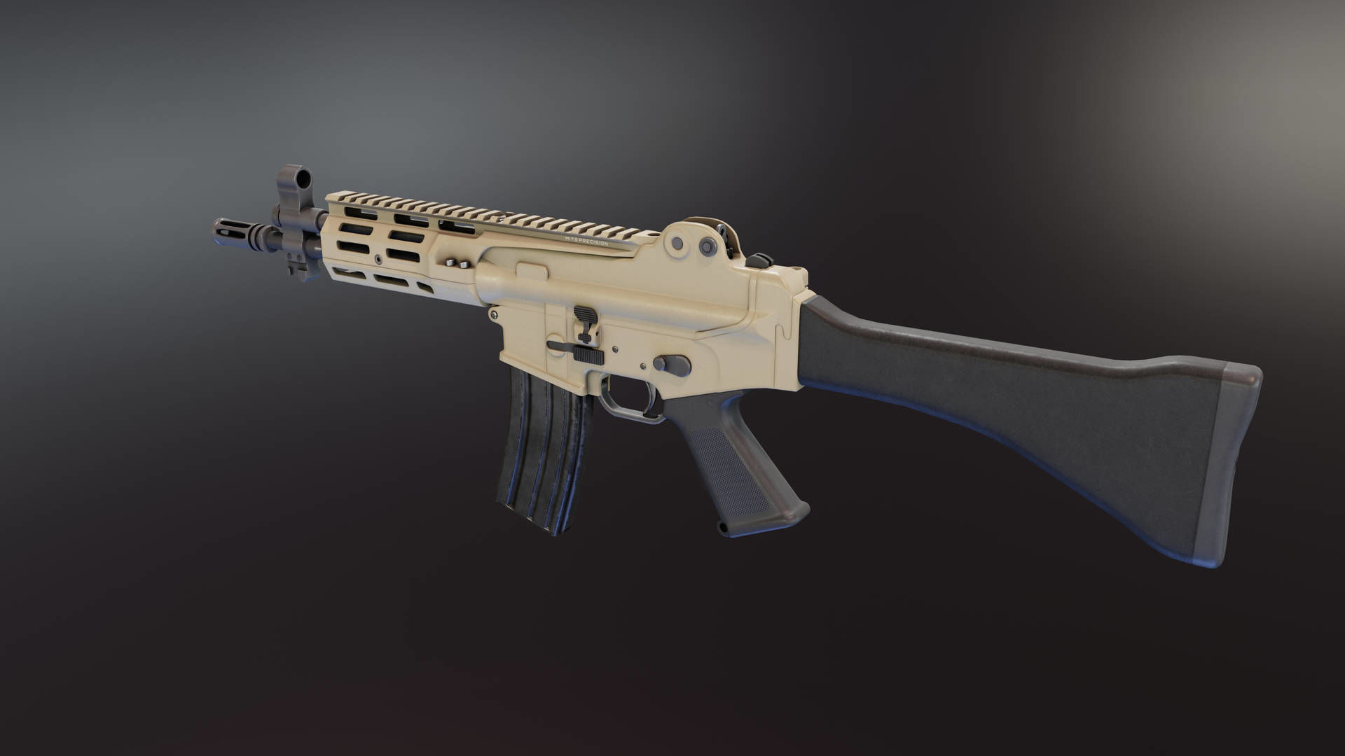 3D model Daewoo K2 Rifle VR / AR / low-poly | CGTrader