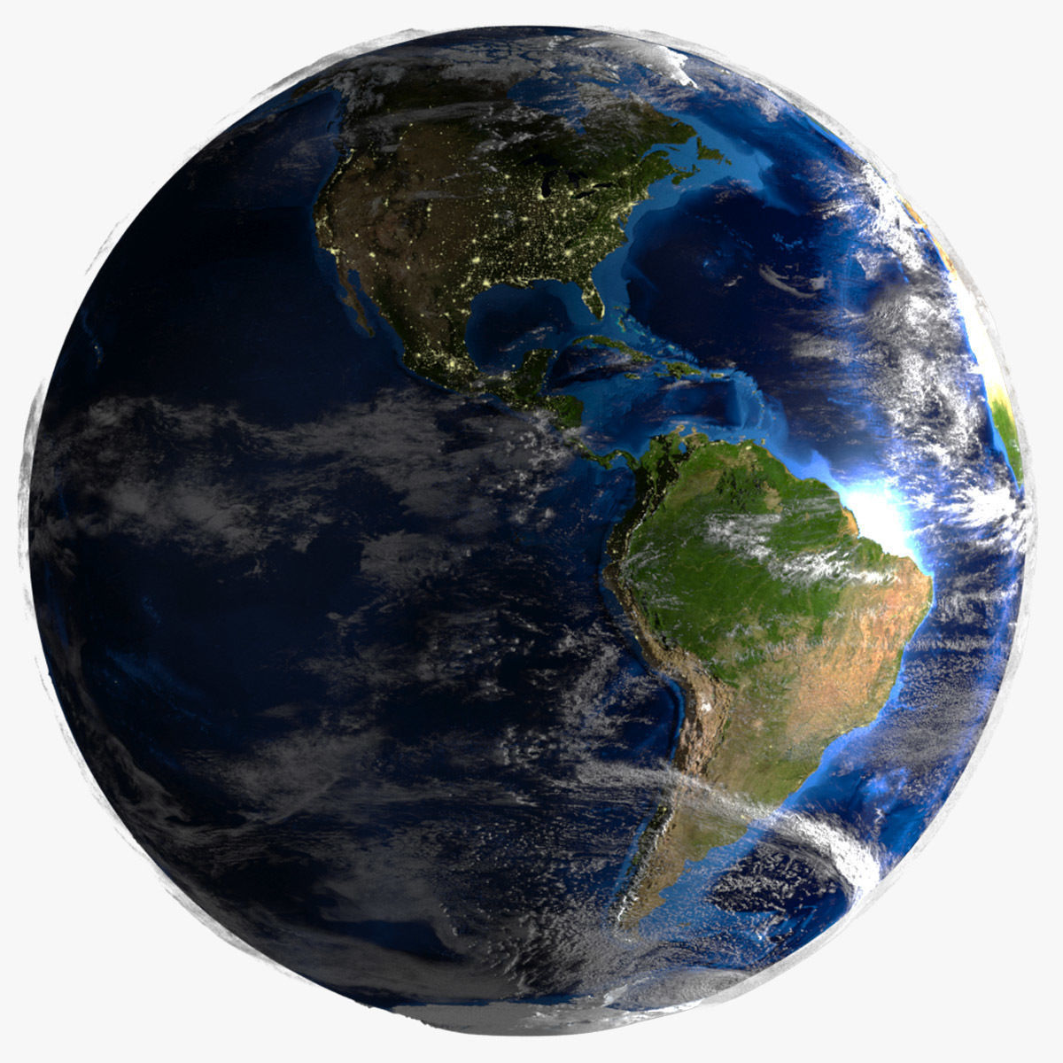 Earth Planet 40k-upto 80k Map 3D model | CGTrader