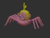 LALA TELETUBBY SPIDER free 3D model | CGTrader