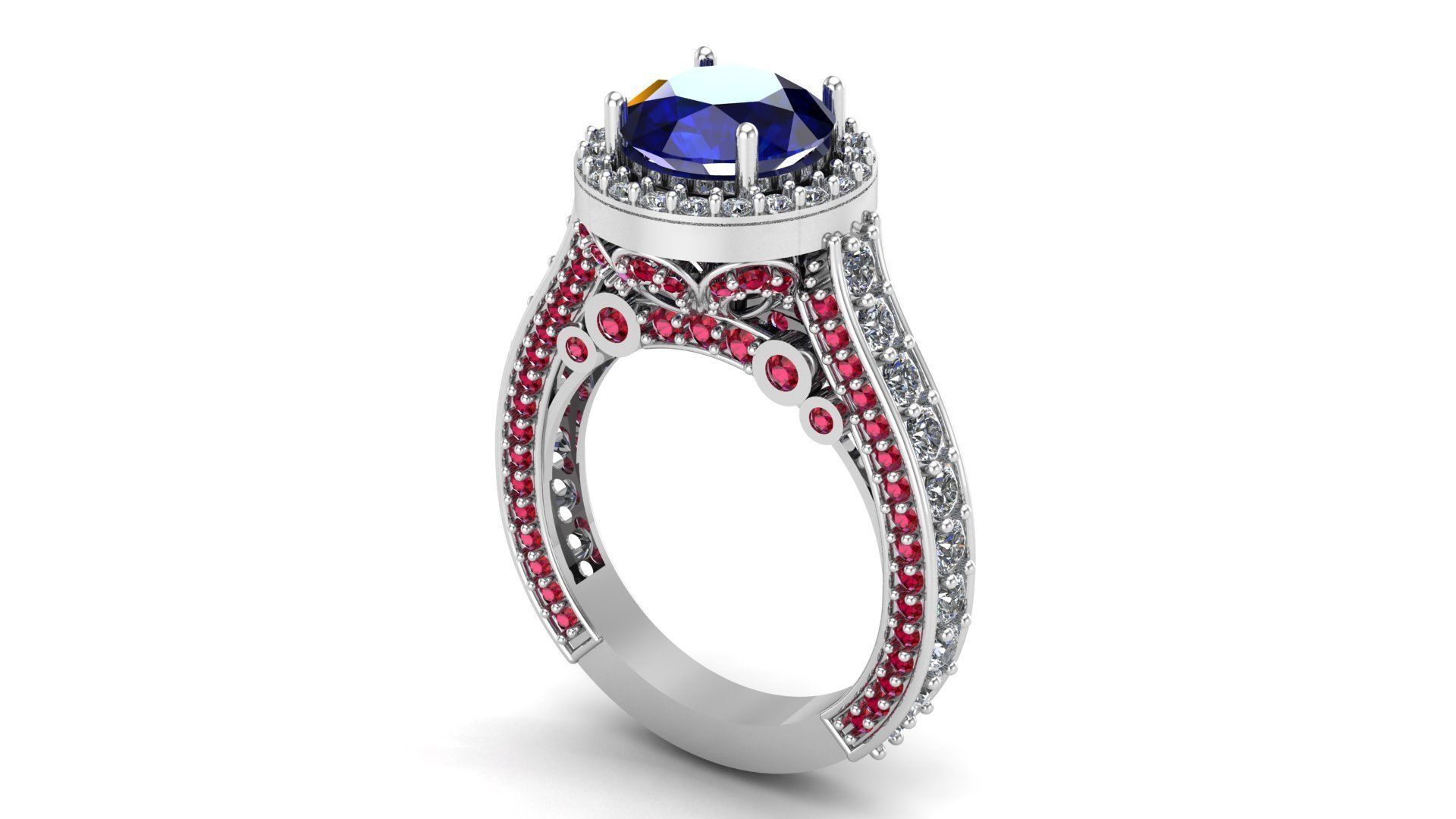 Special Ring A41 3D model 3D printable | CGTrader