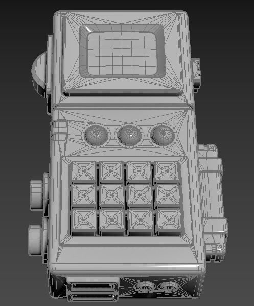 3D model Cassette Futurism Handheld Device VR / AR / low-poly | CGTrader