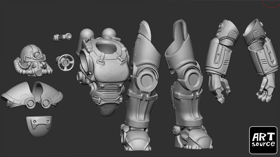 Fallout Armor - 3D Printing 3D model 3D printable | CGTrader