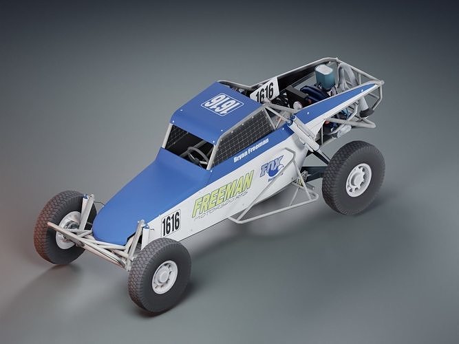 3D model Buggy 4x4 Off Road Car Racing VR / AR / low-poly | CGTrader