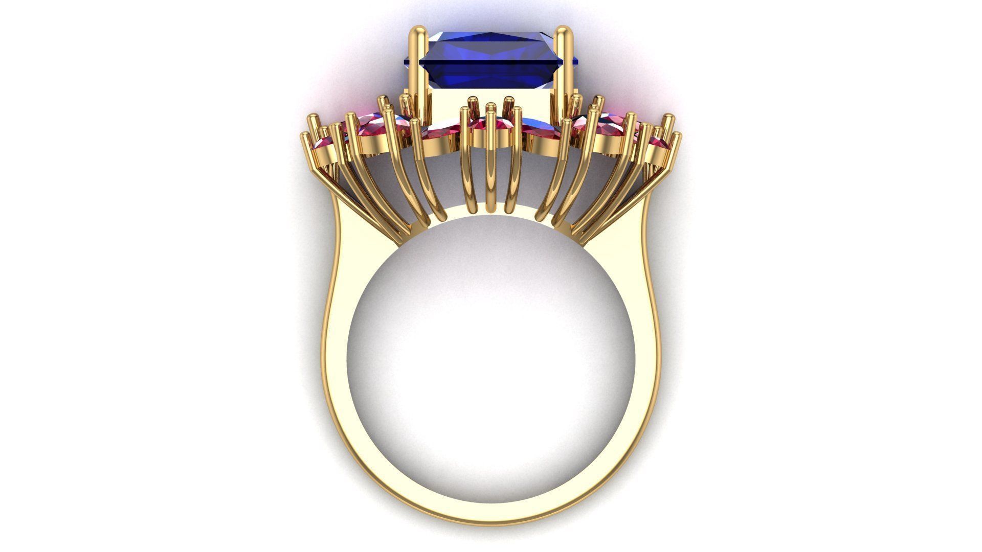 Special Ring A44 3D model 3D printable | CGTrader