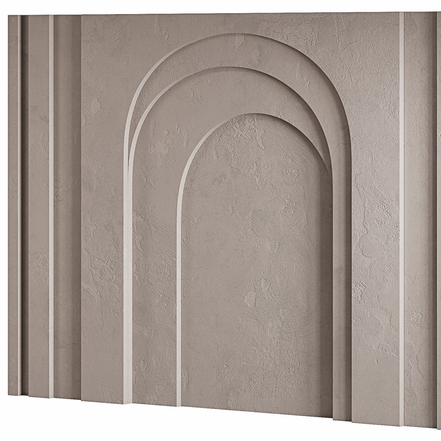 60 Wall Panel Arc 3D model | CGTrader