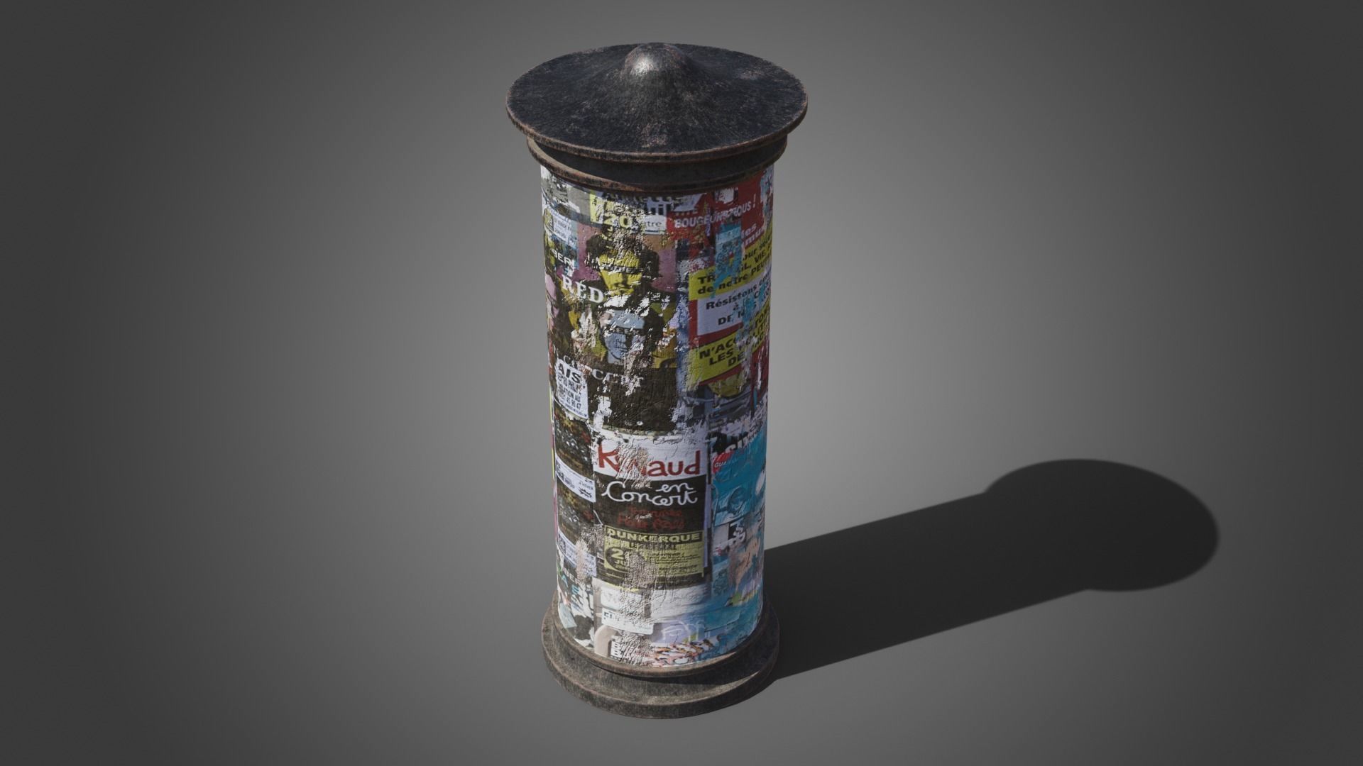 3D model Street props vol 2 VR / AR / low-poly | CGTrader