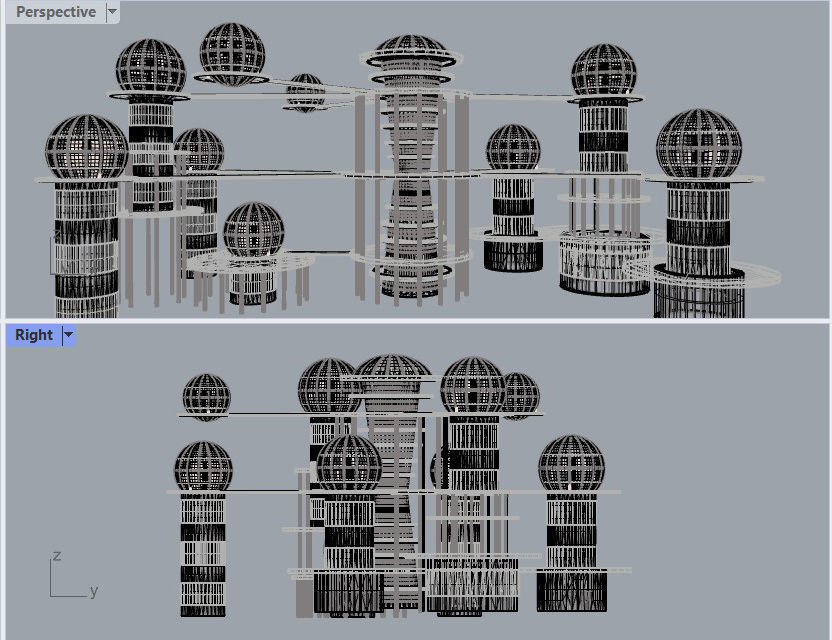 Futuristic Underwater City 3D model | CGTrader