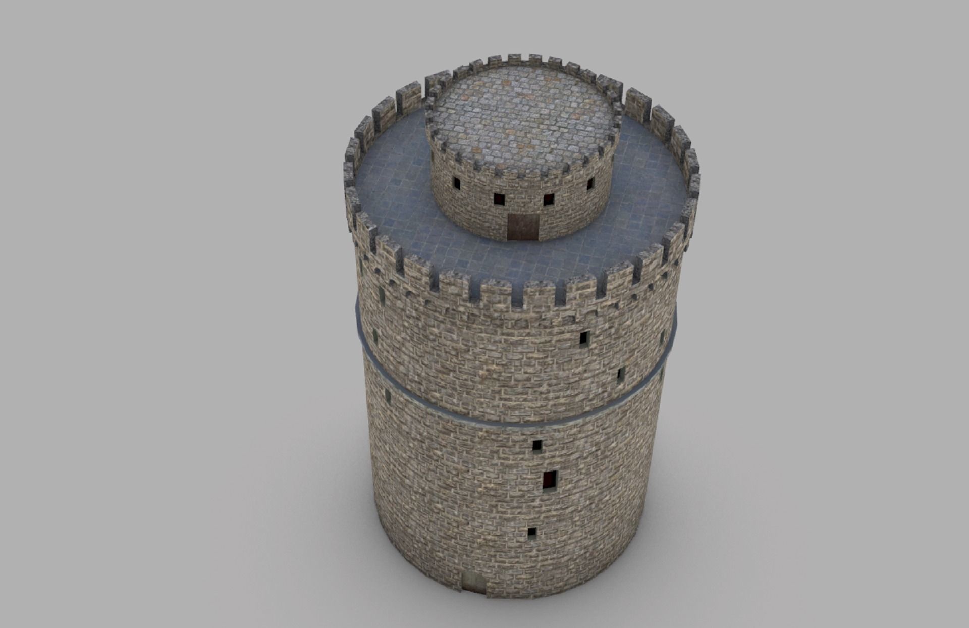 3D model White Tower of Thessaloniki VR / AR / low-poly | CGTrader