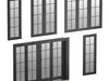 Collection of classic windows - 5 models 3D model | CGTrader