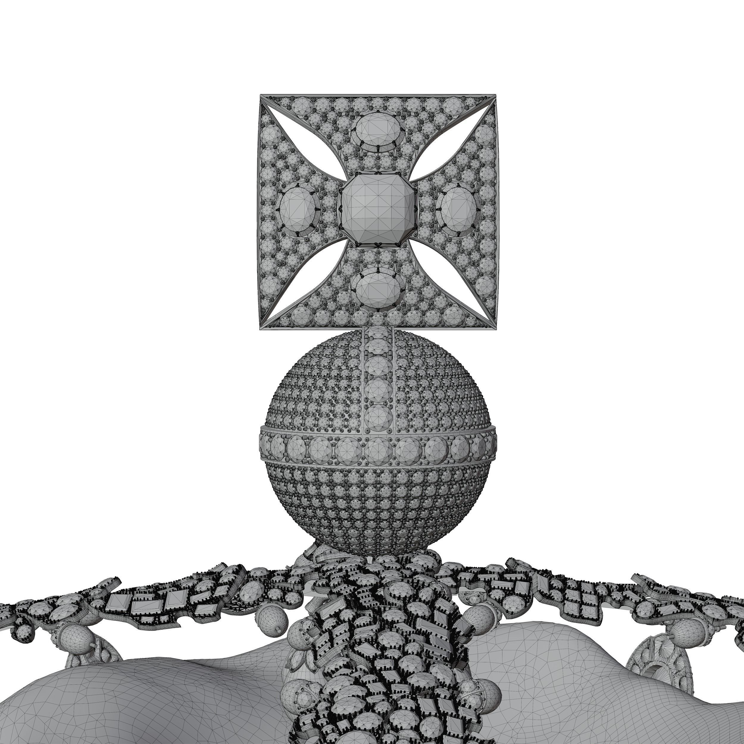 Imperial State Crown - High-Poly 3D model | CGTrader