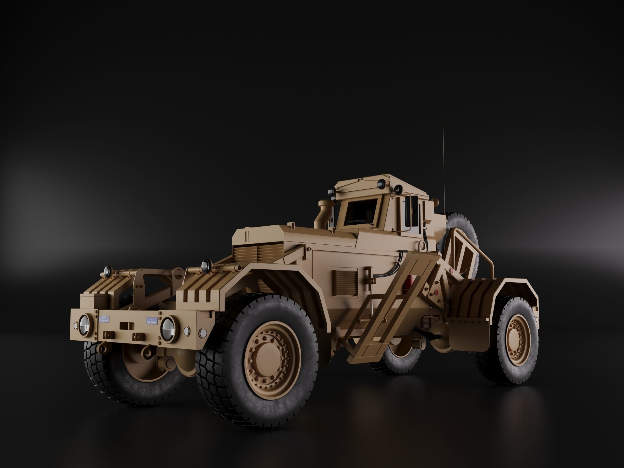 Husky VMMD 3D Model 3D model | CGTrader