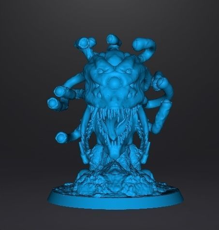 GORGON BEHOLDER BASED MINIATURE MODEL FOR FANTASY GAMES DND RPG 3D ...