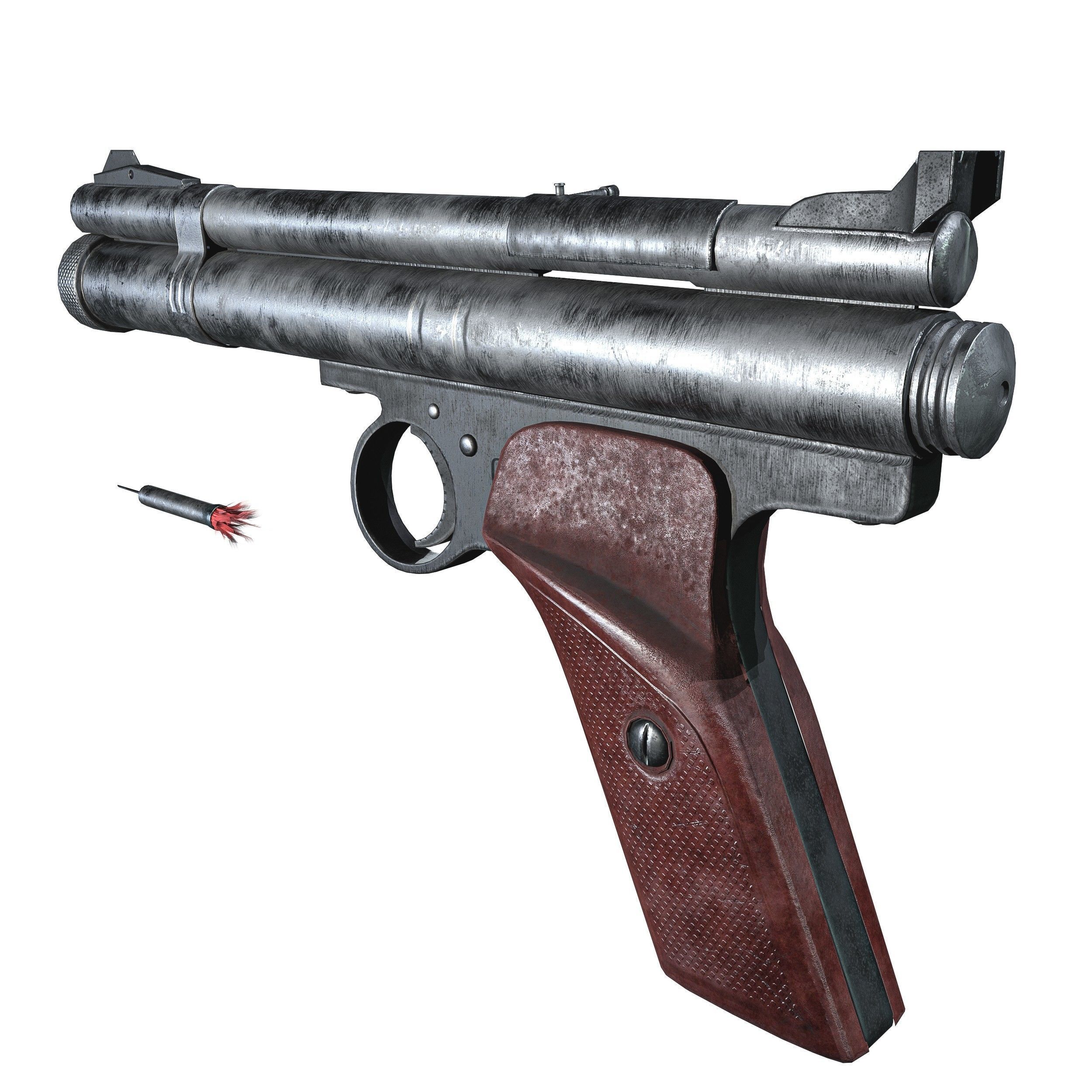 3D model Crosman 150 C02 Pellet Pistol VR / AR / low-poly | CGTrader