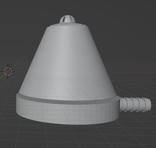 UFO OVNI Water Sprinkler 3D model | CGTrader