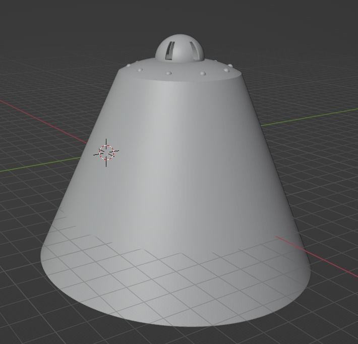 UFO OVNI Water Sprinkler 3D model | CGTrader