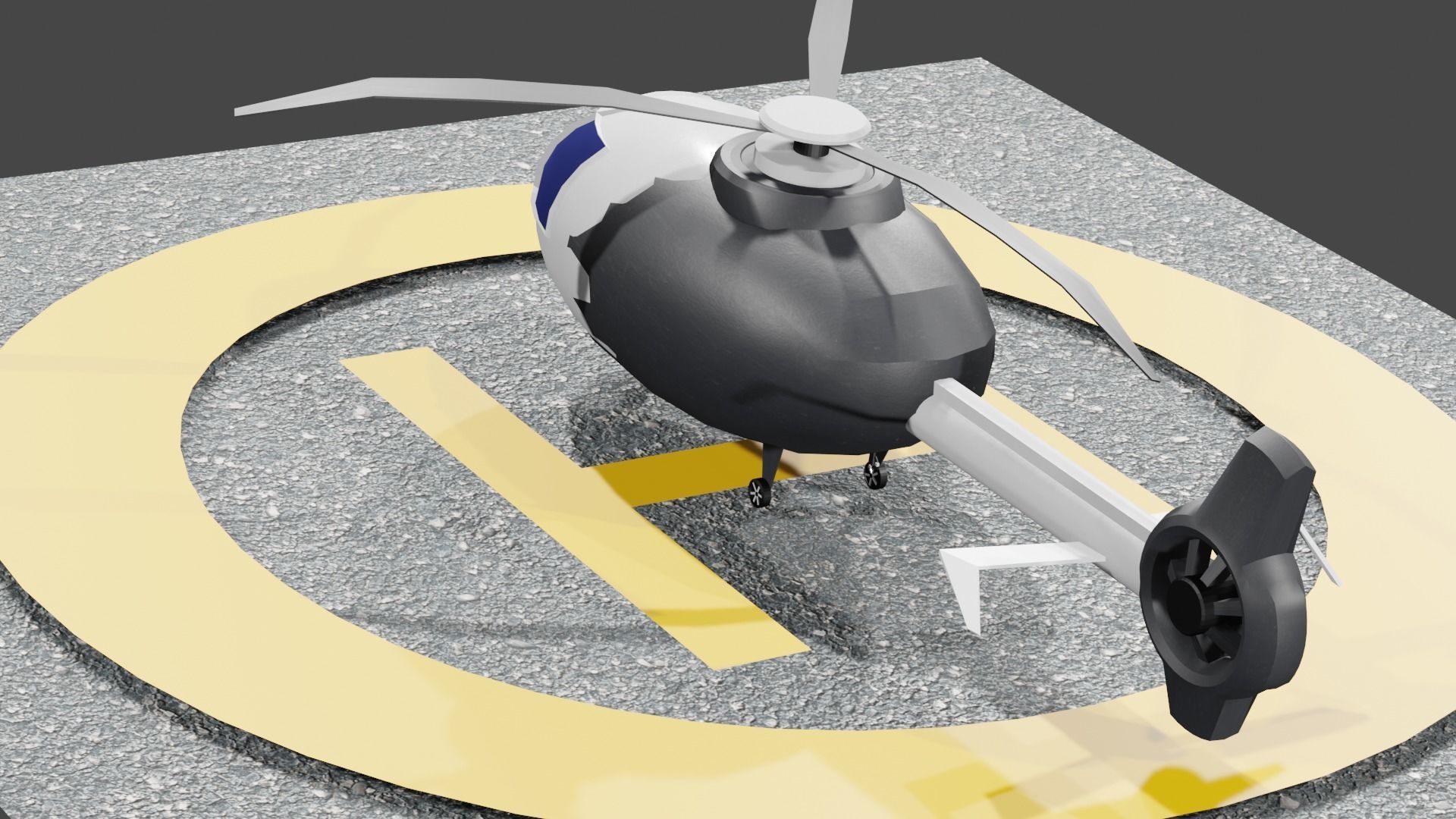 Enchanted Sky Blade - Fantasy Helicopter 3D Model 3D model | CGTrader