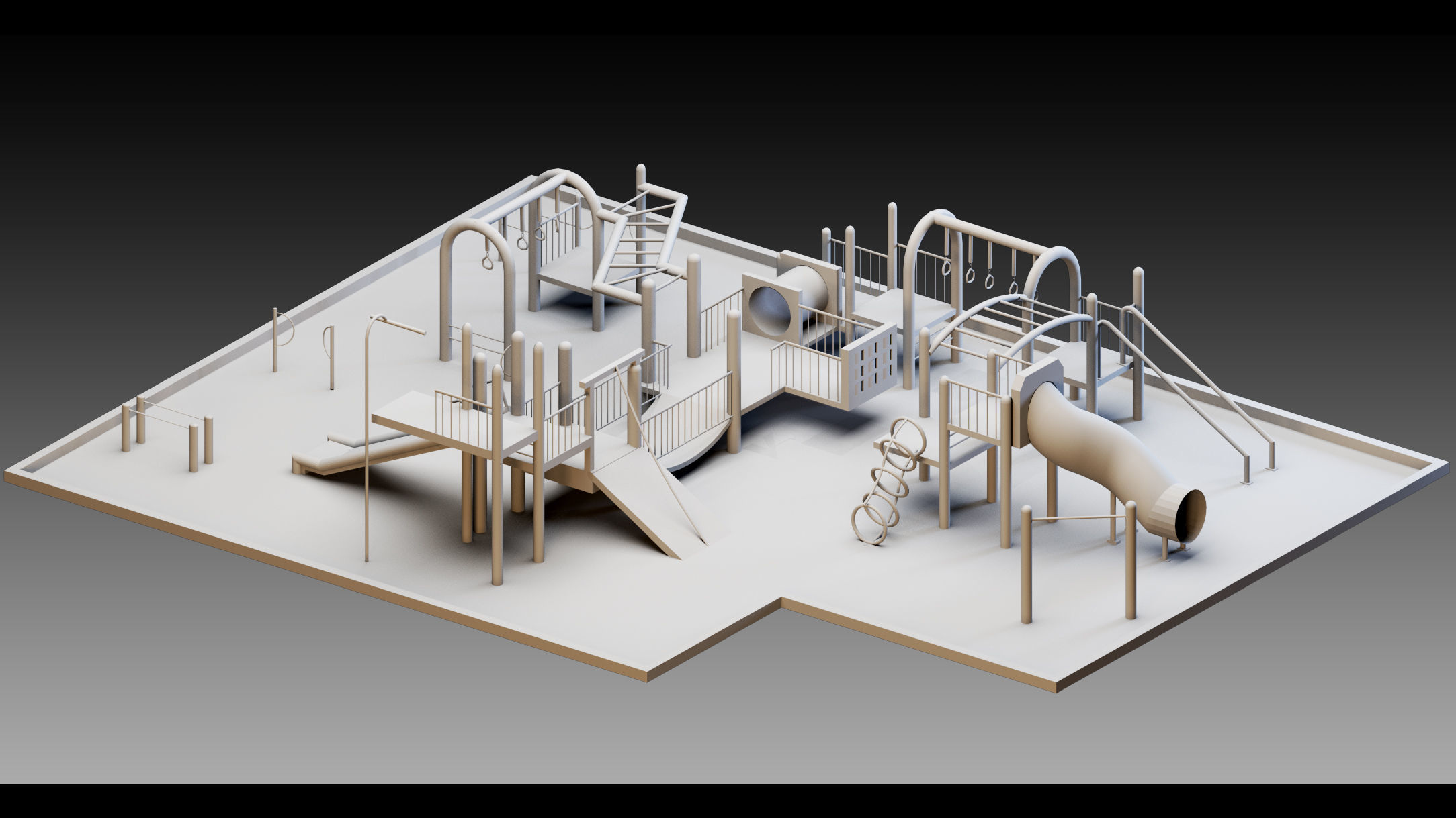 33 Funfair Objects- Vol 01- High detail 3d models 3D model | CGTrader