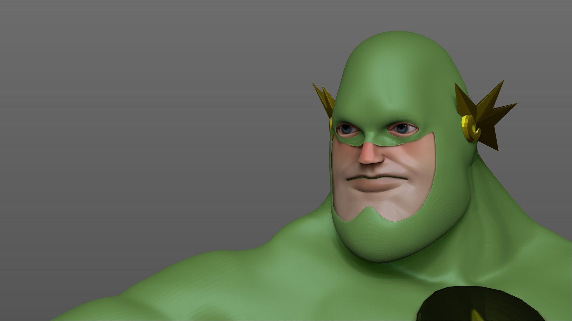 3D model Superhero - Male - Animated VR / AR / low-poly | CGTrader