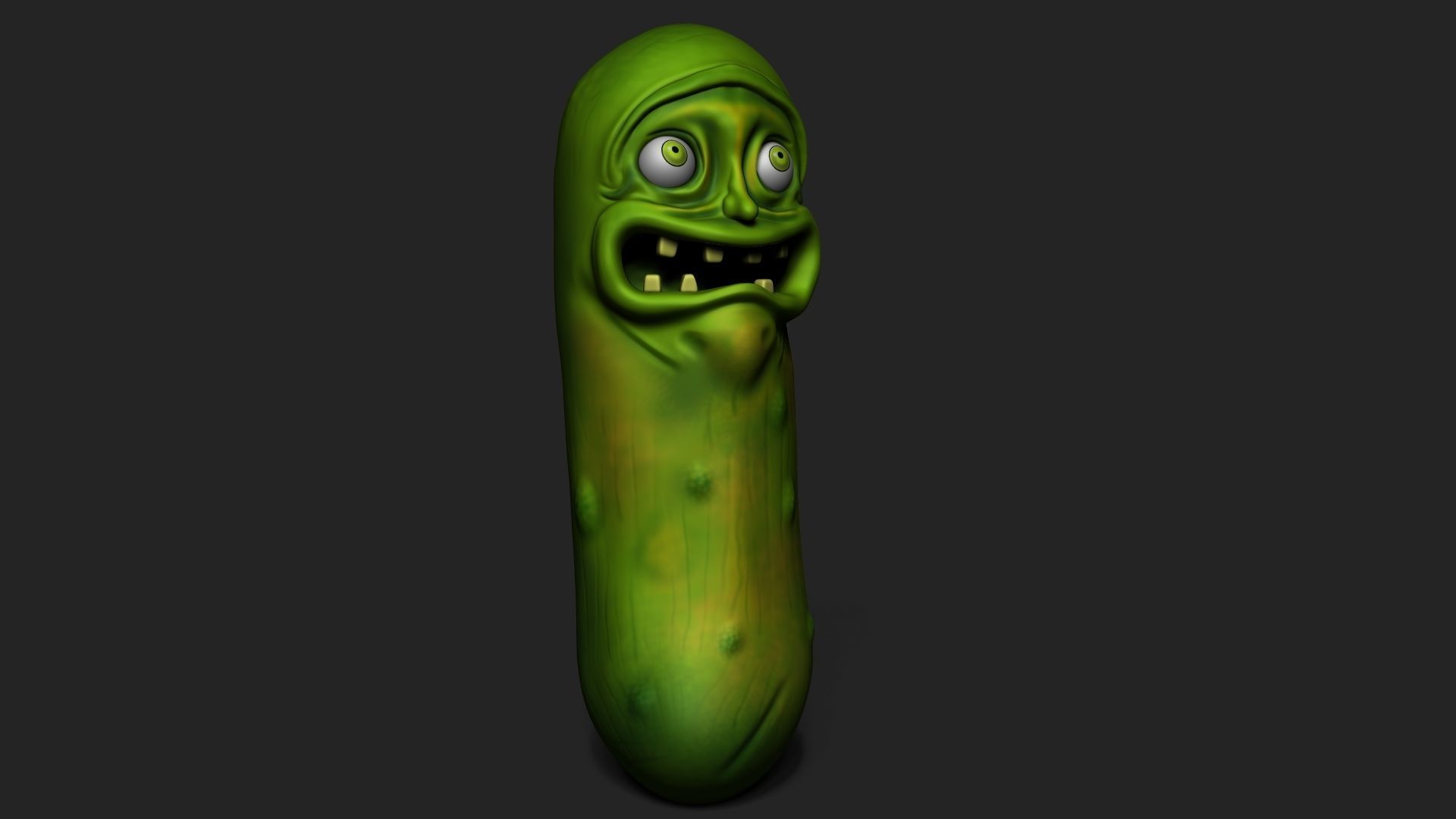 PICKLE RICK 3D model 3D printable | CGTrader
