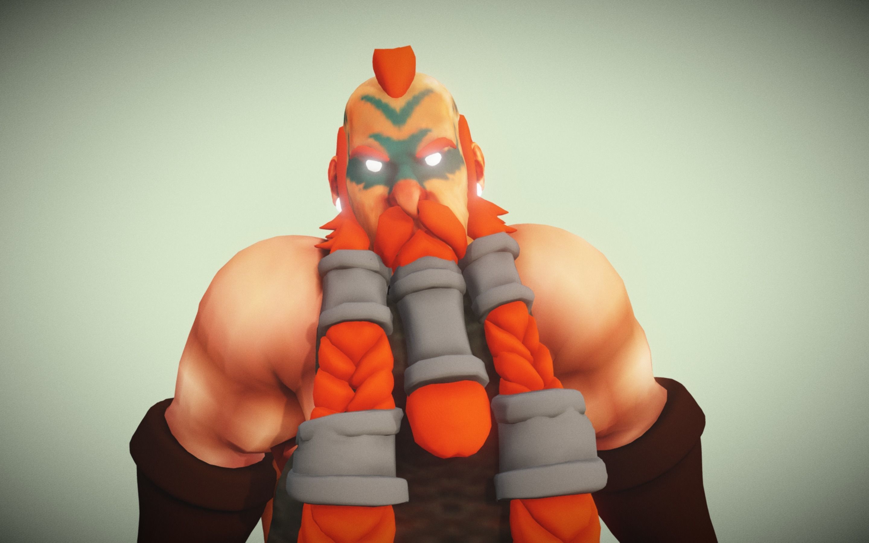 3D model Dwarf - Male - Animated VR / AR / low-poly | CGTrader