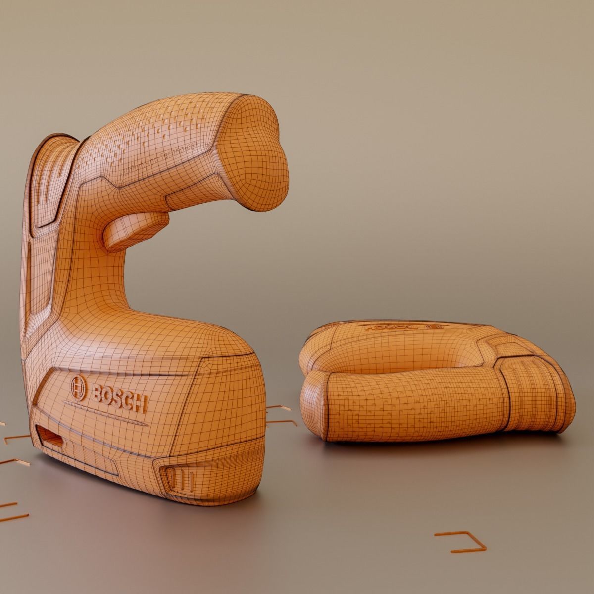 Tacker Tool 3D model | CGTrader