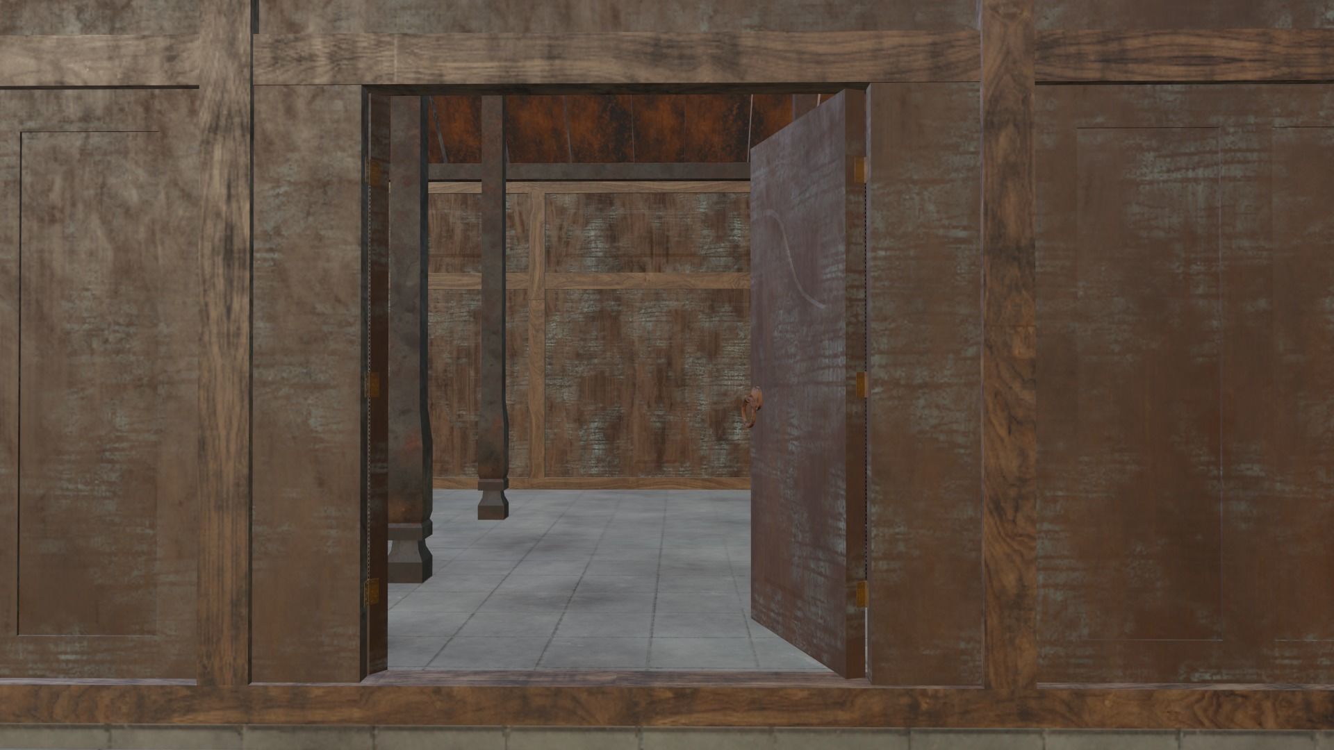 3D model Rumah Joglo Javanese traditional house VR / AR / low-poly ...