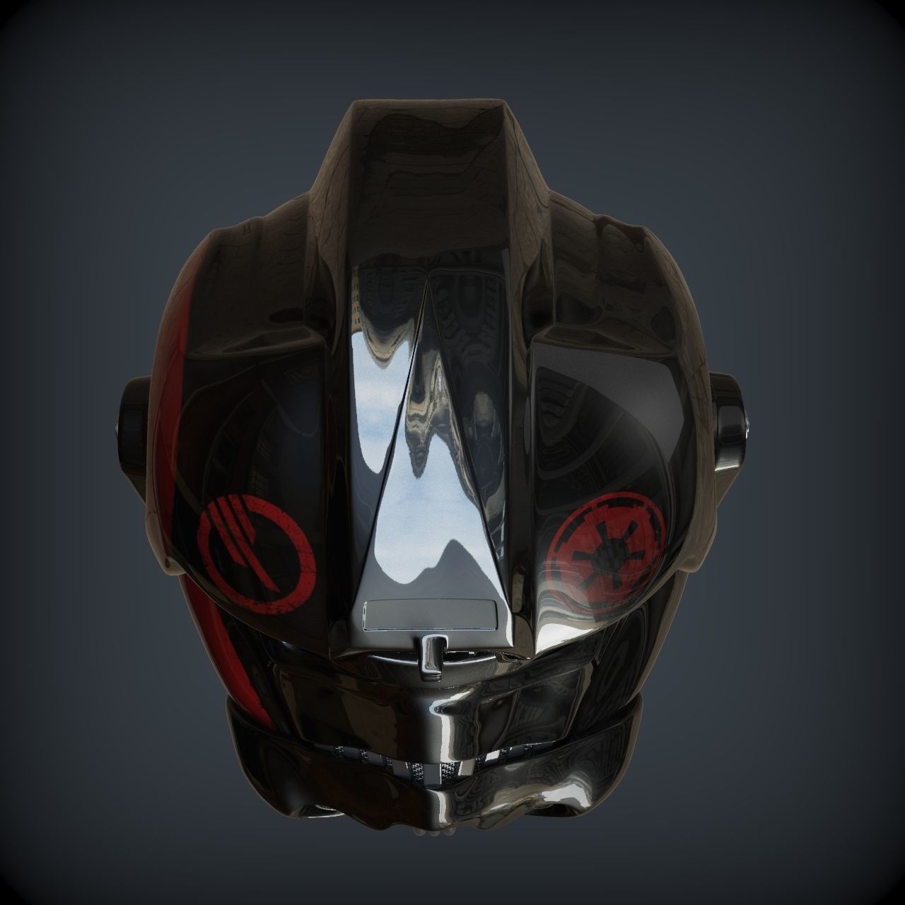 INFERNO SQUAD HELMET REAL LIFE SCALE 3D model 3D printable | CGTrader