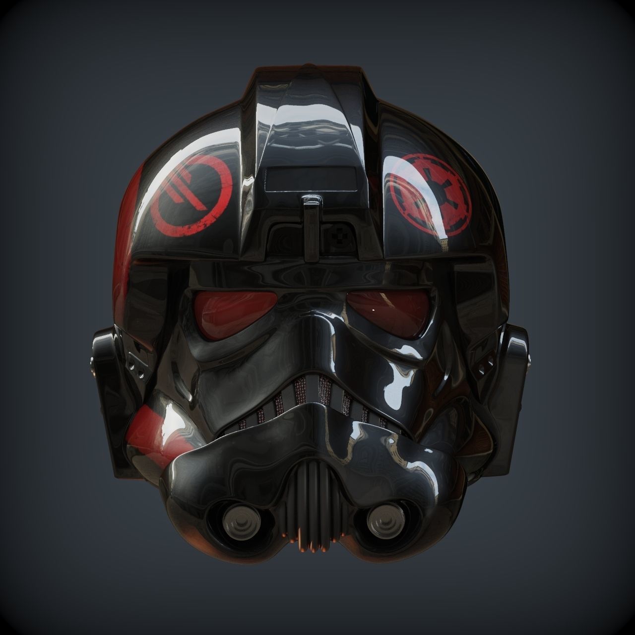 INFERNO SQUAD HELMET REAL LIFE SCALE 3D model 3D printable | CGTrader