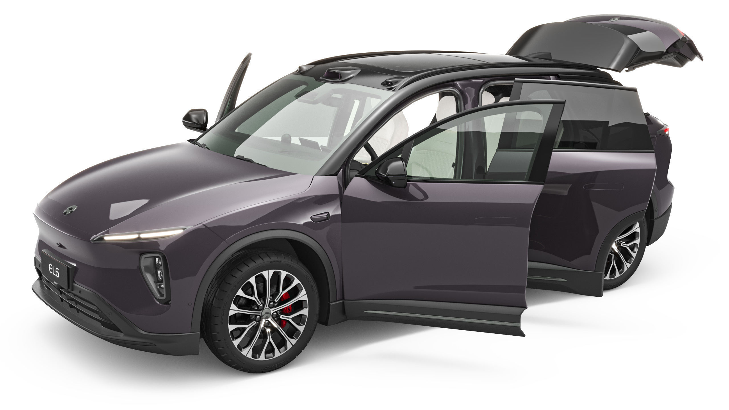 2024 NIO EL6 ES6 With Interior 3D model | CGTrader