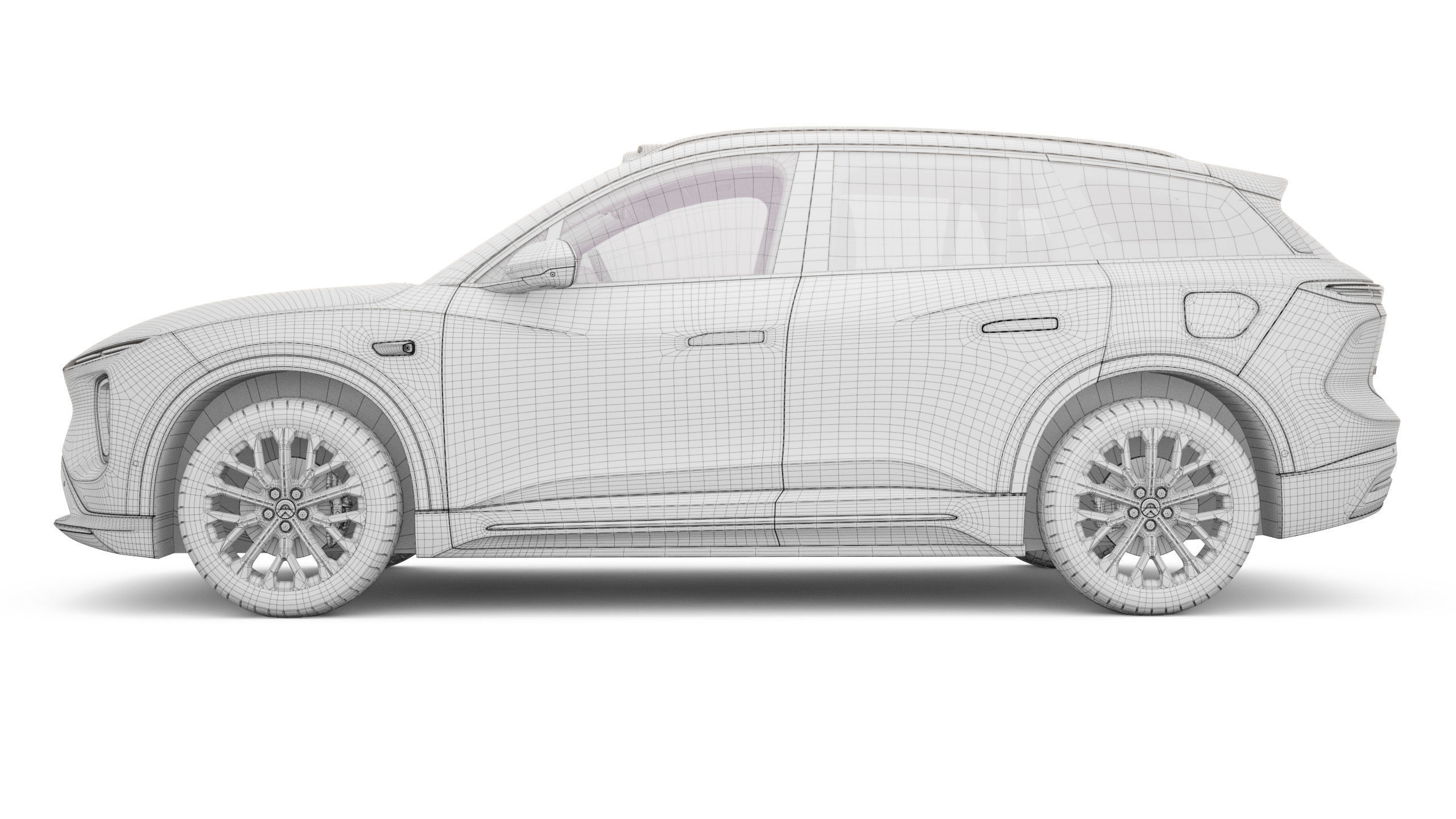 2024 NIO EL6 ES6 With Interior 3D model | CGTrader