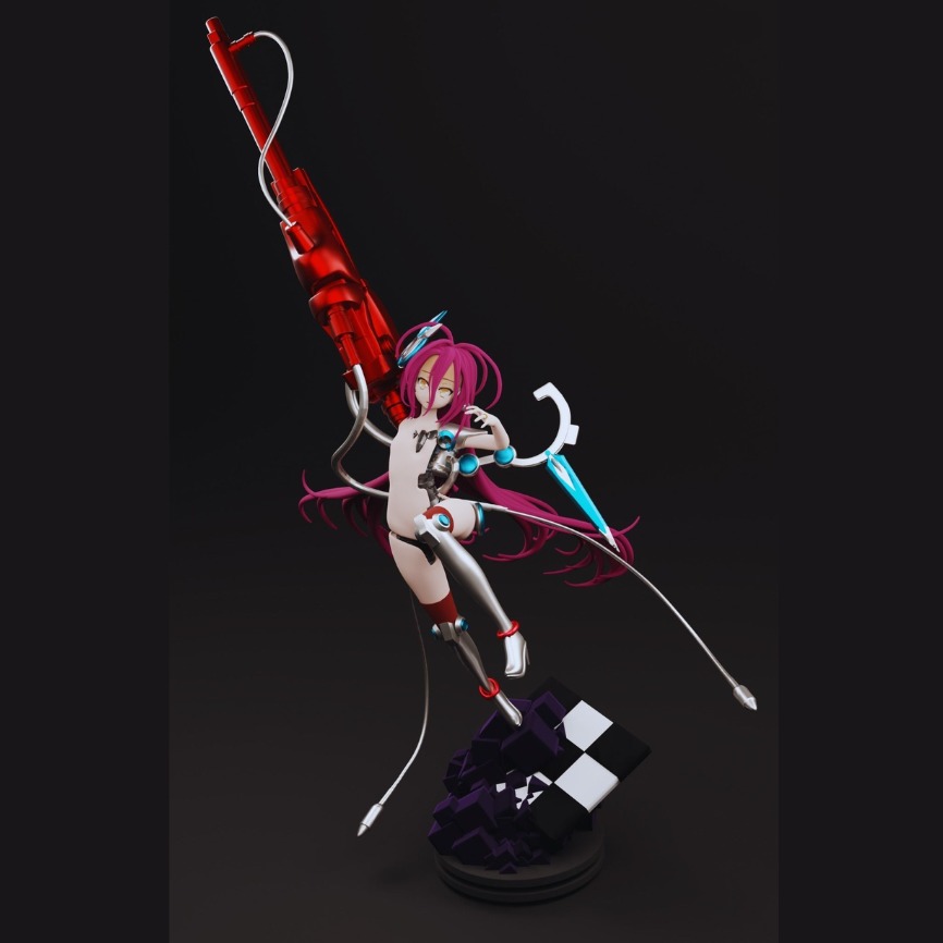 SWCHI DOLA - NO GAME NO LIFE 3D model 3D printable | CGTrader