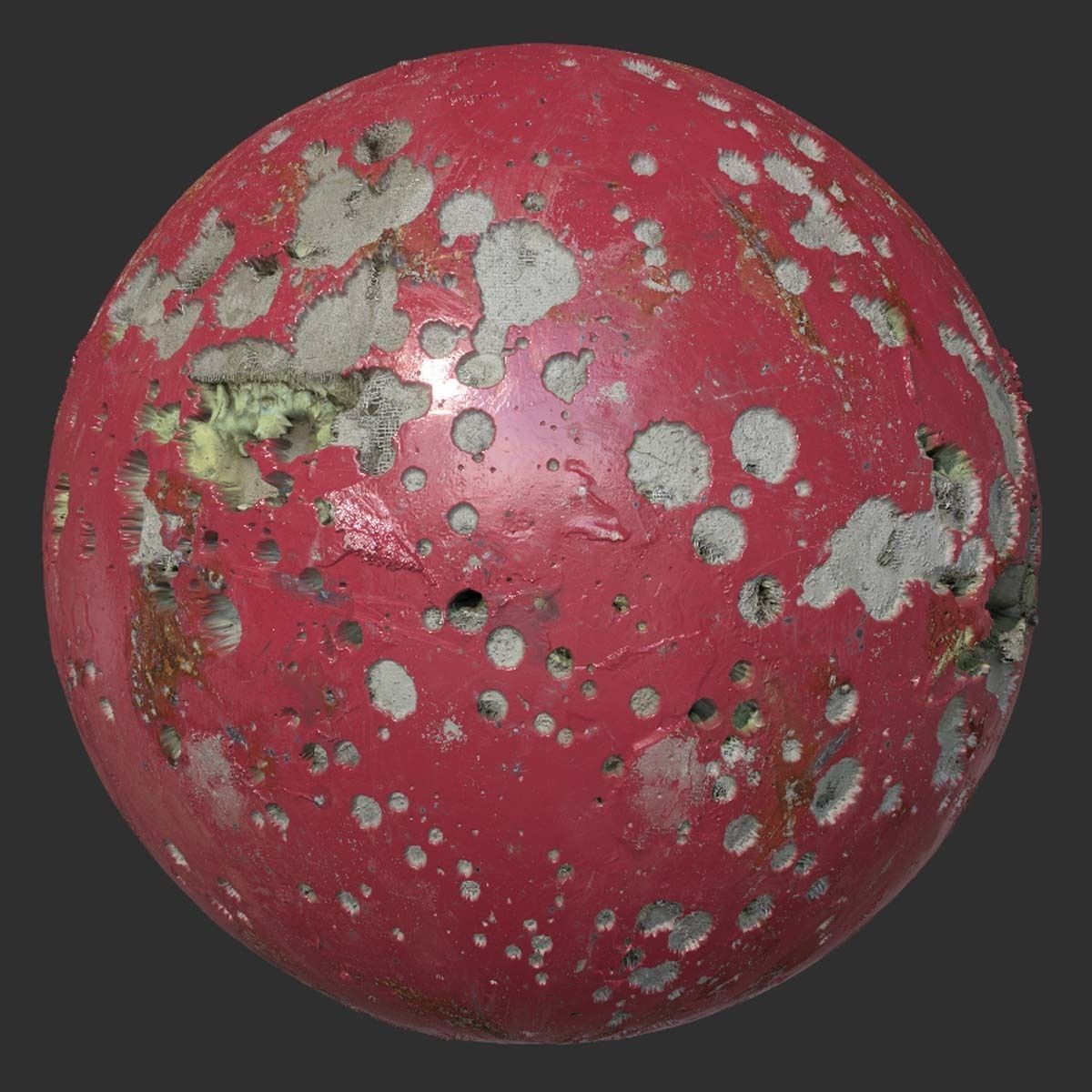 Damaged Paint Concrete Wall Seamless 4k Pbr Texture Texture | CGTrader