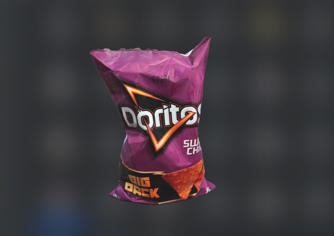 Doritos Sweet Chilli Big Pack 3D model | CGTrader