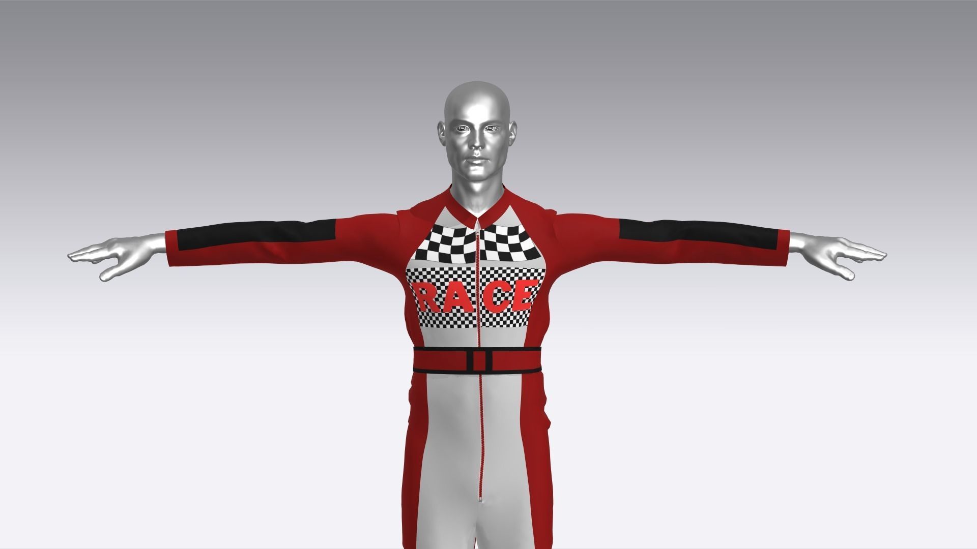 3D model Racing Custom Driver Suits VR / AR / low-poly | CGTrader