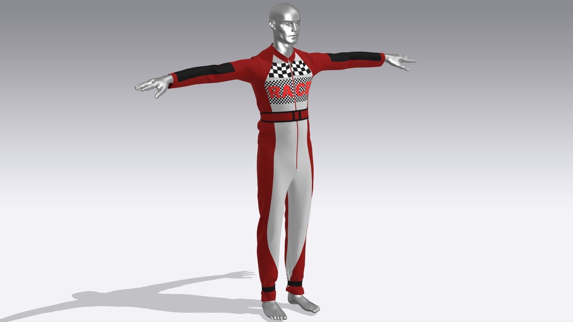 3D model Racing Custom Driver Suits VR / AR / low-poly | CGTrader