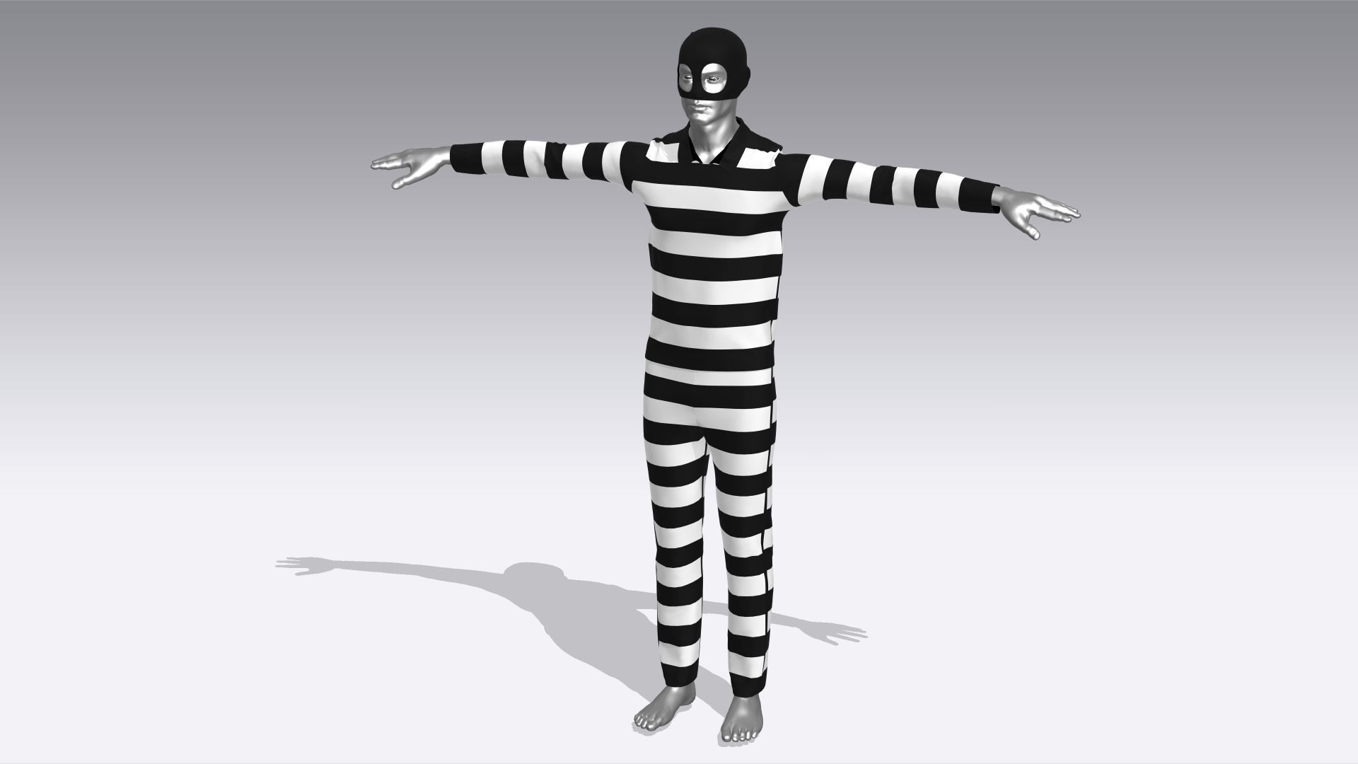 3D model Thief Outfit VR / AR / low-poly | CGTrader