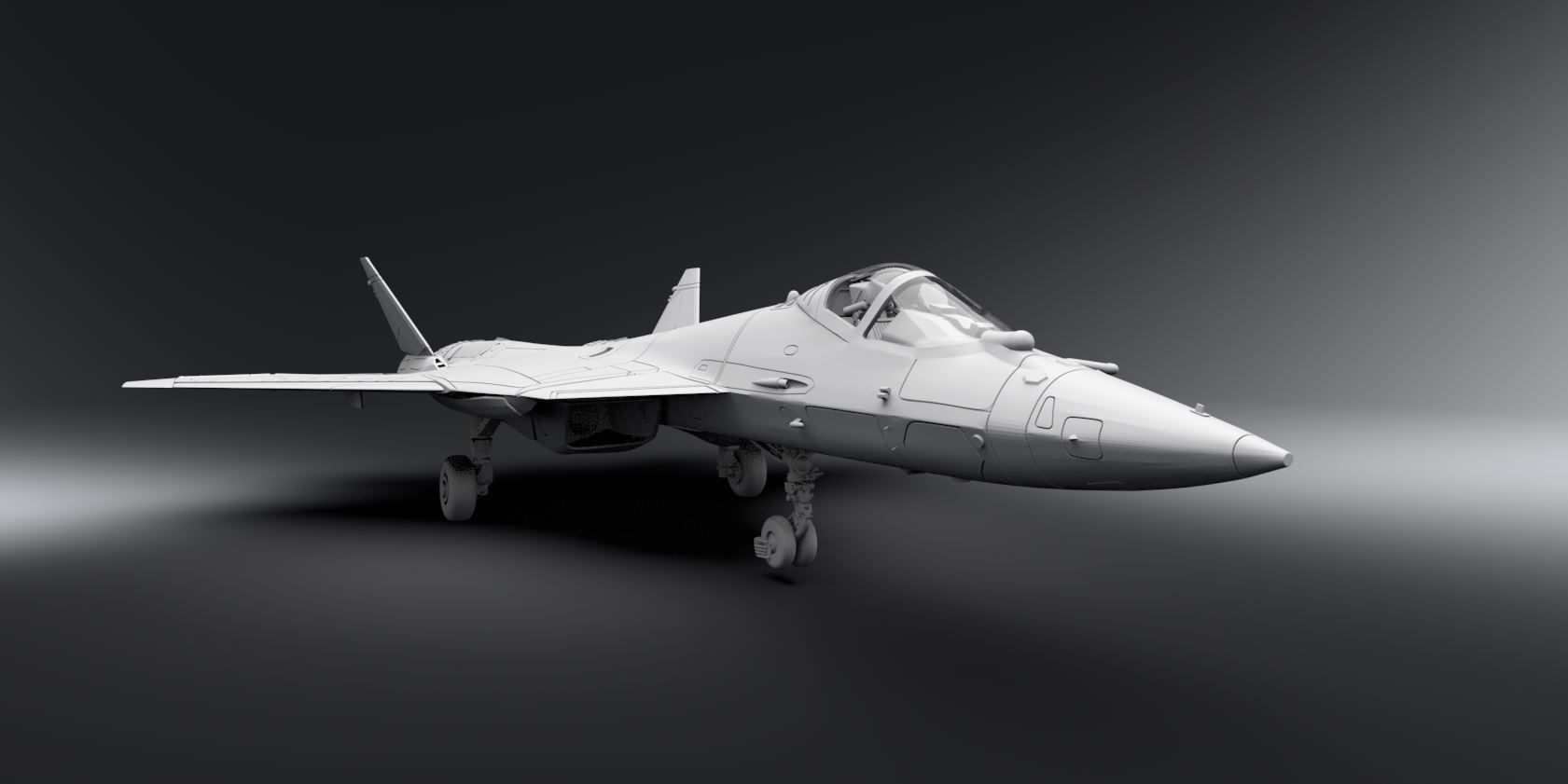 SU 57 Scale model 3D model 3D printable | CGTrader