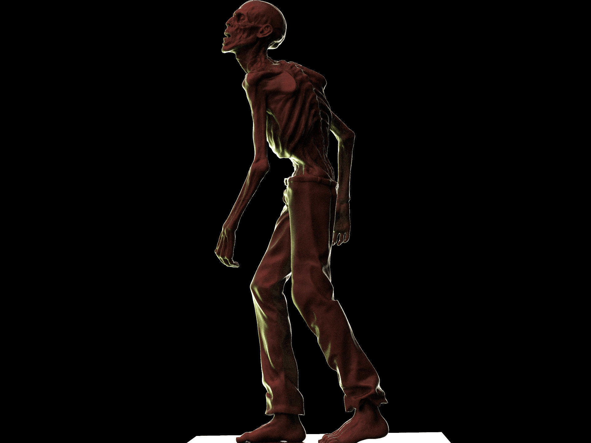 Zombie 3D model 3D printable | CGTrader