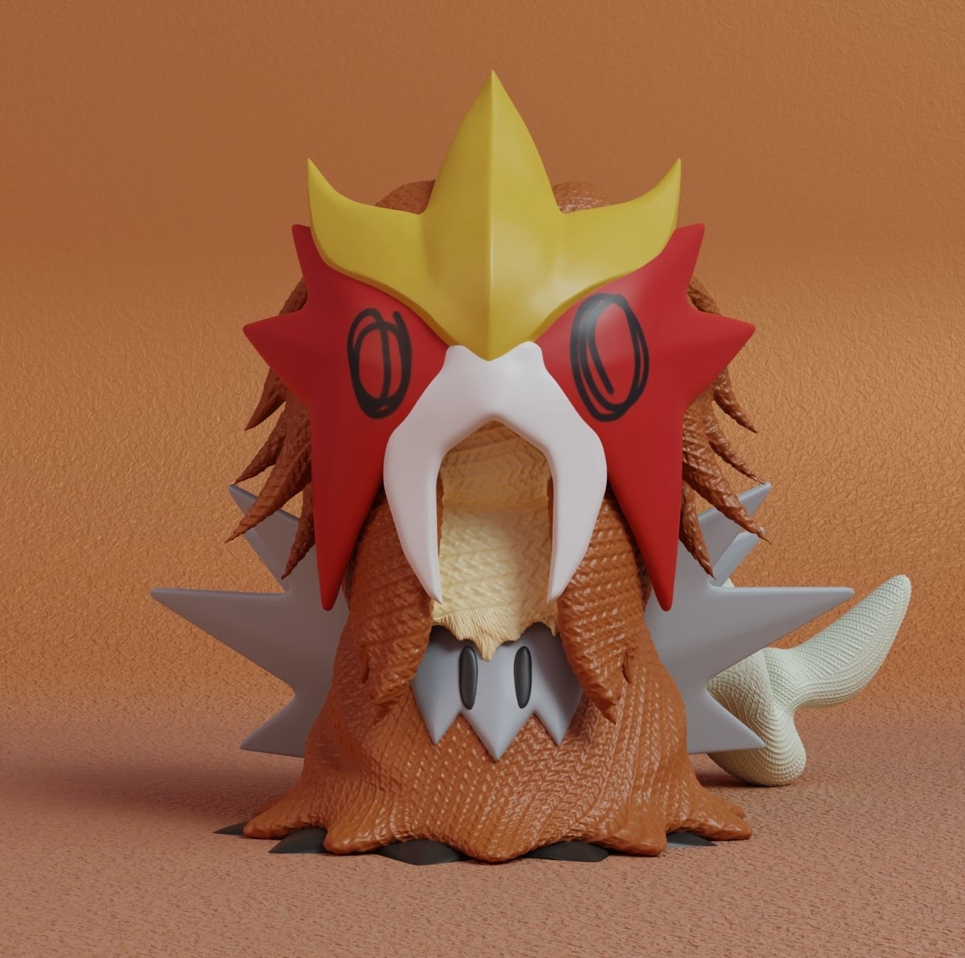 Pokemon - Mimikyu Entei 3D model 3D printable | CGTrader