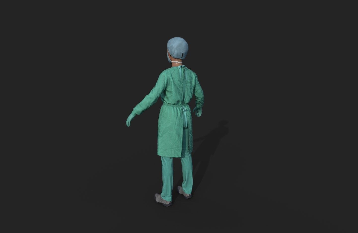 Premium Surgical Doctor 3D Model with Detailed Textures 3D model ...