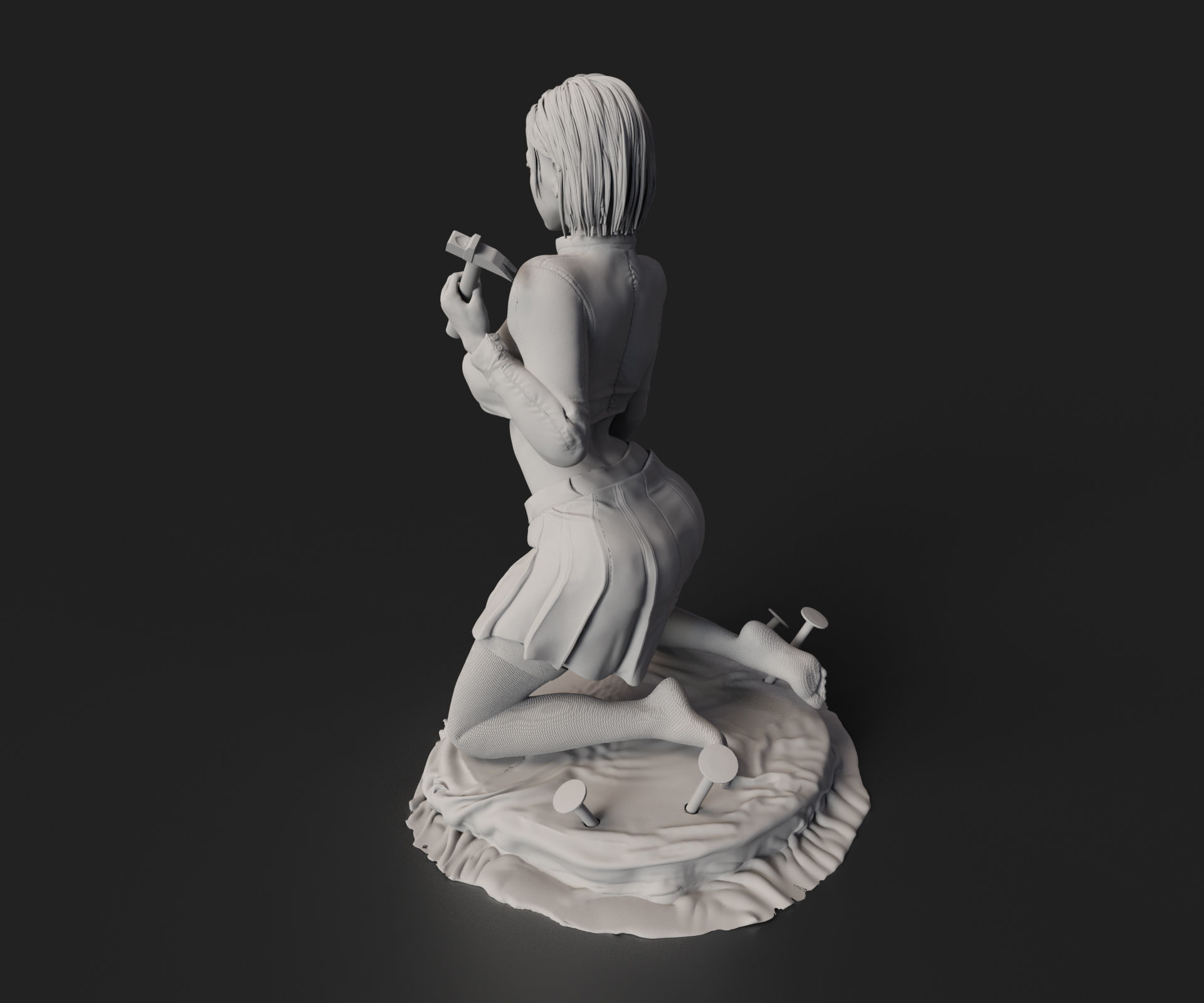 nobara kugisaki - 3D Print Ready - Realistic style 3D model 3D ...