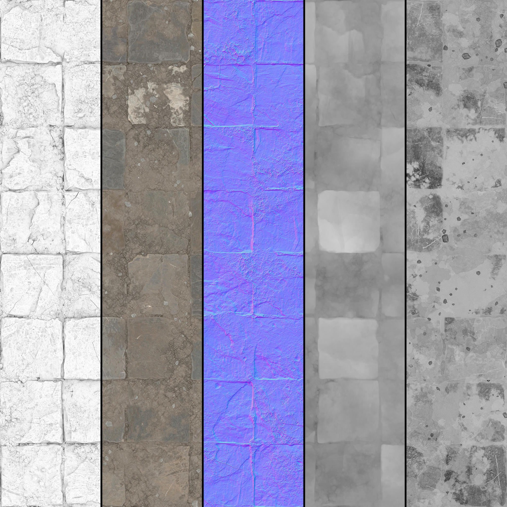 Texture Mrf Pavement Set23 VR / AR / low-poly | CGTrader
